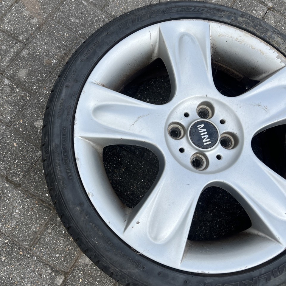 17" MINI Bullet Spoke (Silver) R91 Alloy Wheel R56 R57 R58 R52 R53 ...