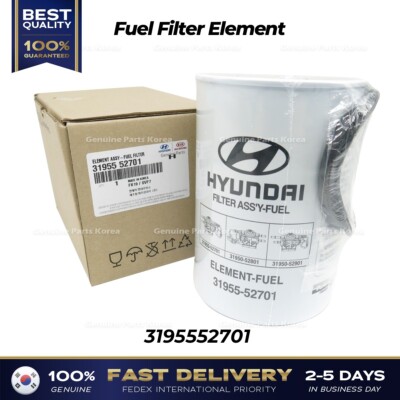 ⭐Genuine⭐ Fuel Filter Element 3195552701 for Hyundai E Mighty Mega ...