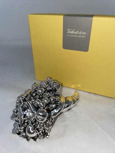 Silver Cornucopia ITALY Electroform AG Laminato | eBay