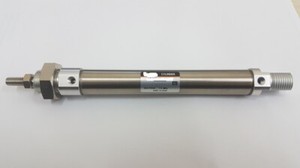 Pneumatic Cylinder 12mm x 25mm, Single Acting Pneumatic Out , Spring ...
