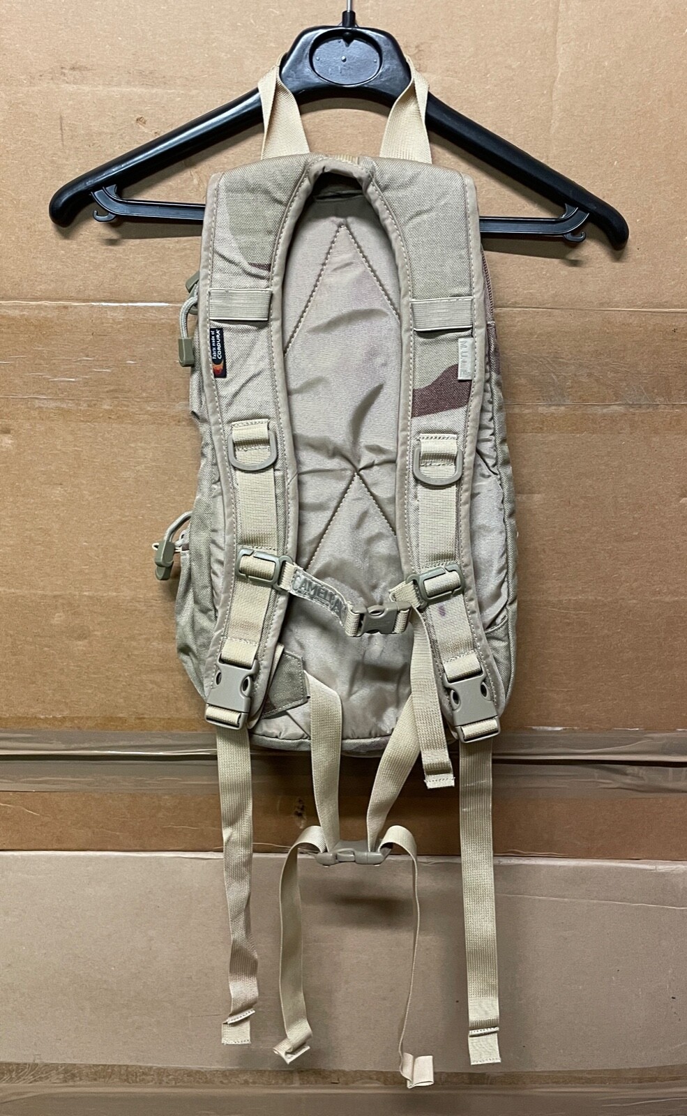 GENUINE US ARMY SF OLD SCHOOL CAMELBAK MULE M.U.L.E. DCU DESERT EX COND ...