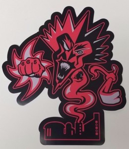 FEARLESS FRED FURY Sticker icp insane clown posse twiztid JOKERS CARD ...