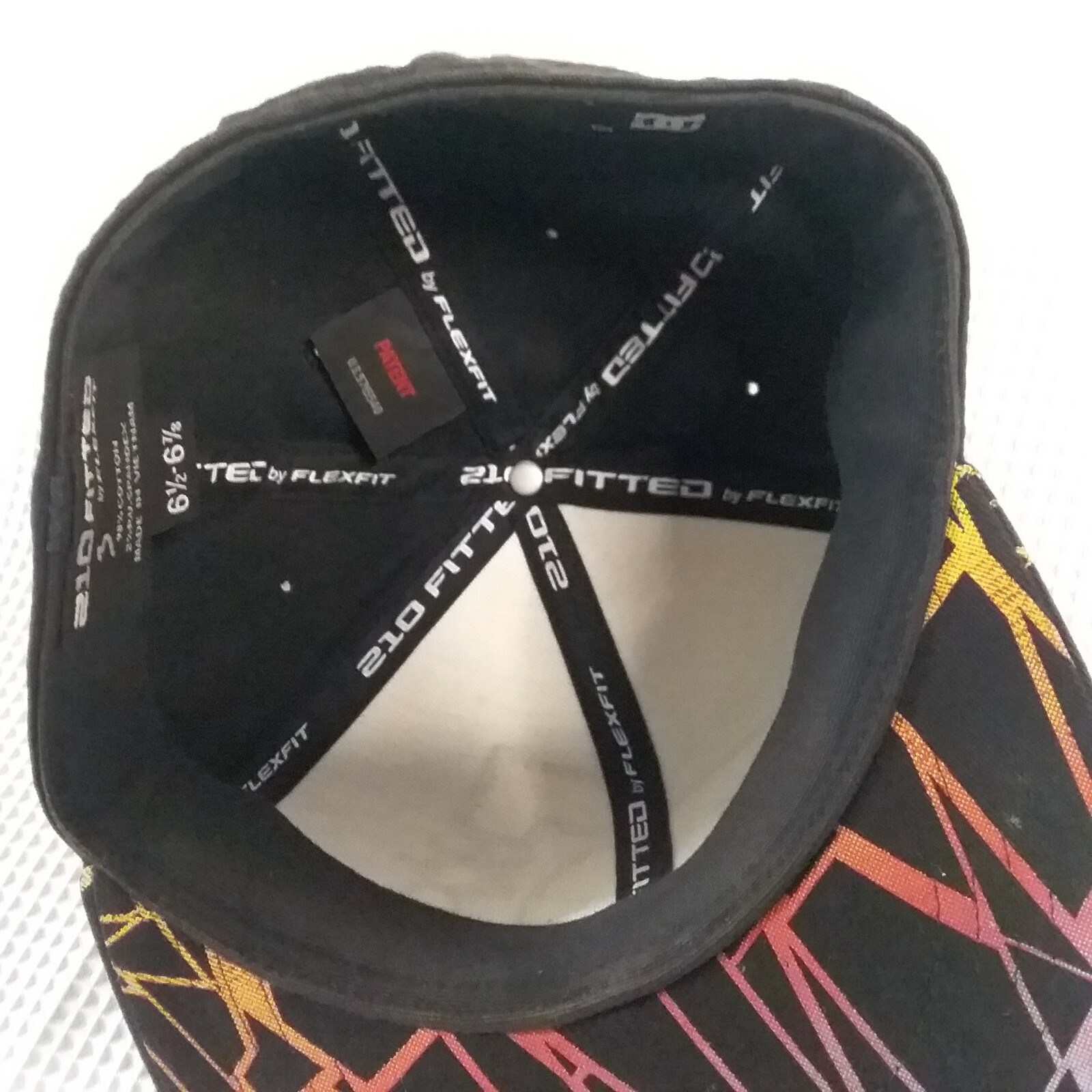 DC Shoes Logo 210 Fitted by FLEXFIT Cap Size 6 1/2 - 6 7/8 Swag Cool ...