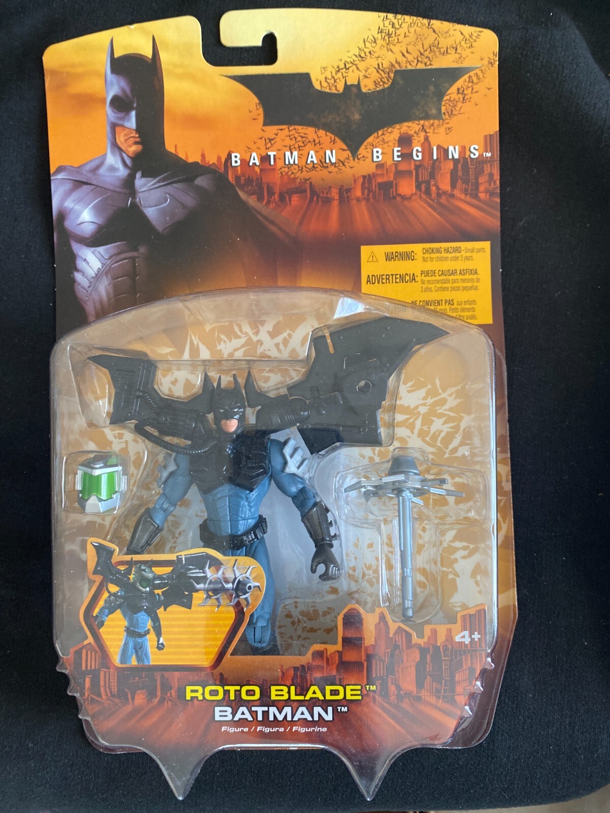 2005 Mattel Toys Batman Begins Roto Blade Figure 27084214222| eBay