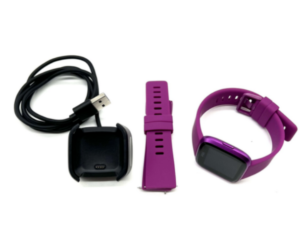 NEW Fitbit Versa Lite White Activity Tracker Fitness Smartwatch FB415 ...