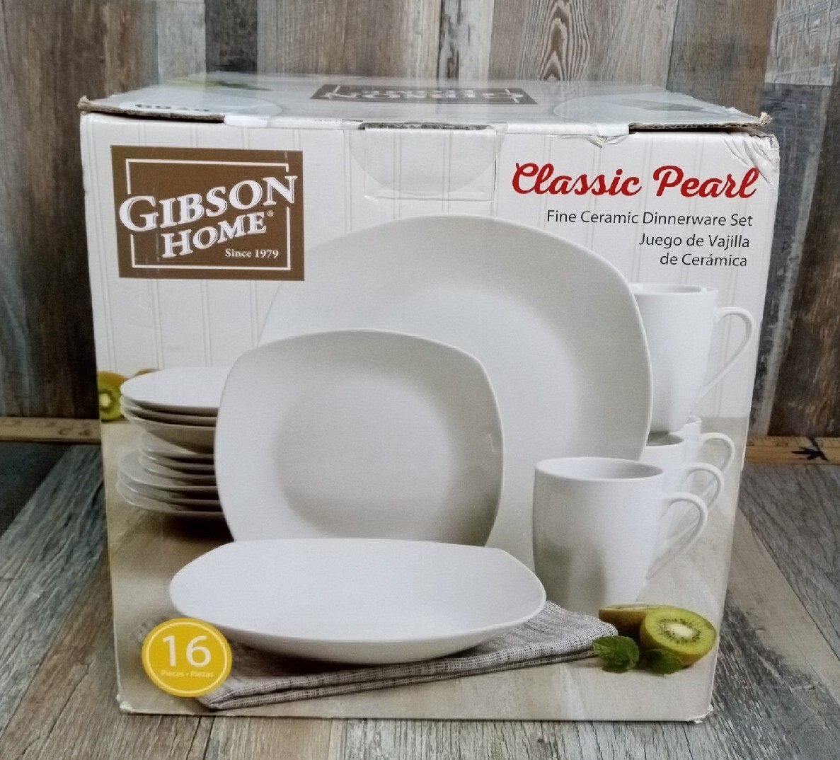 Gibson 16 Piece Dinnerware Set