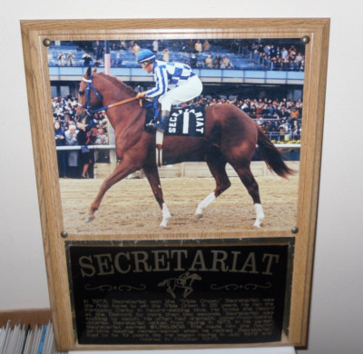SECRETARIAT PLAQUE 15 X 12 INCH | eBay