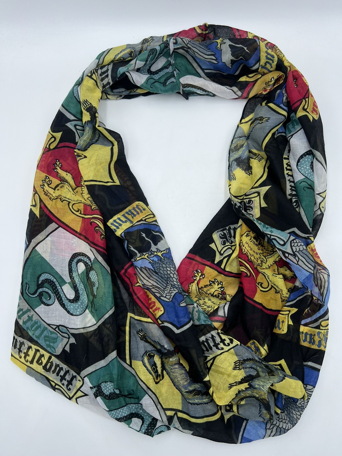 Harry Potter Infinity Tube Scarf Hogwarts Houses Gryf… - Gem