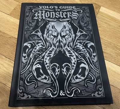 Dungeons & Dragons 5e Volo's Guide to Monsters Alternate Cover LN ...