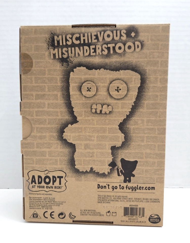 Fuggler Funny Ugly Monster Purple Annoyed Alien Variant 1 NEW Felt ...