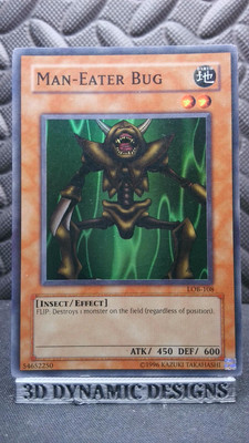 | Yugioh Man-Eater Bug LOB-108 Super Rare Legend Of Blue Eyes PL | | eBay