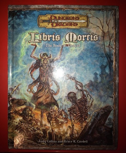 Libris Mortis Book of the Undead Dungeons And Dragons 3.0 D&D TSR Wotc ...
