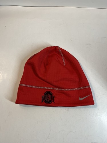 The Ohio State Buckeyes Nike Beanie Winter Knit Ski Hat Lined One Size ...