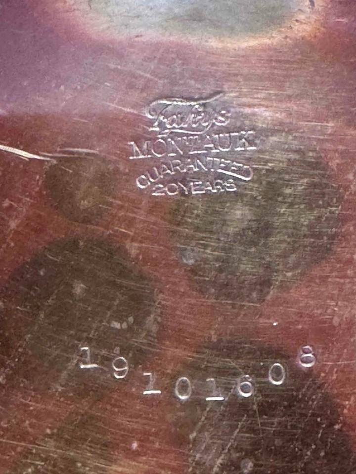 Fahys Montauk Gold Filled Pocket Watch Case Only 23g Octagon Fancy ...