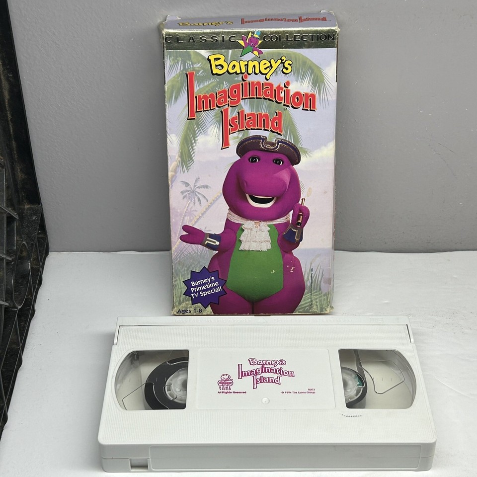 Barney & Friends Imagination Island VHS Video Tape Classic Collection Kids RARE! 45986022523 | eBay