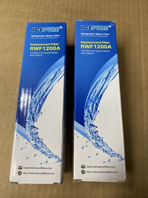 IcePure RWF1200A Replacement Refrigerator Water Filter - lot of 2 ...