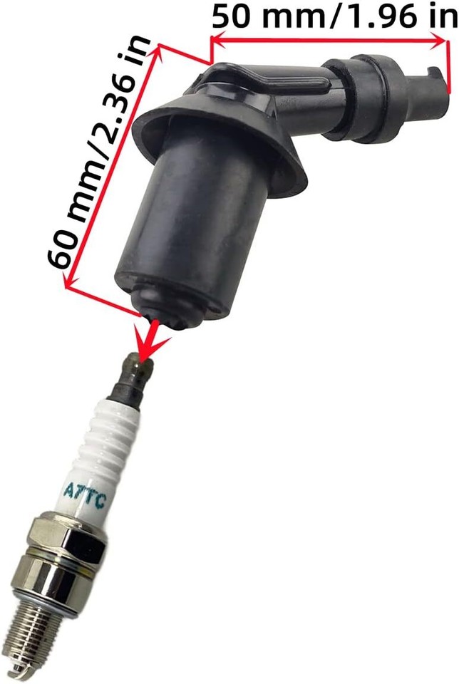 GY6 resistance spark plug cap ATV ignition coil D8TC A7TC... | eBay