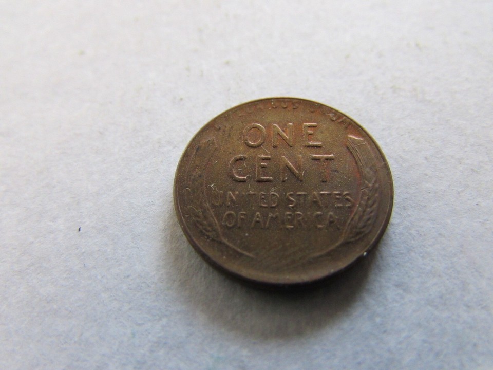 1955 LINCOLN WHEAT CENT COPPER PENNY SHIFT IN LAST 5? POOR MAN'S DOUBLE ...
