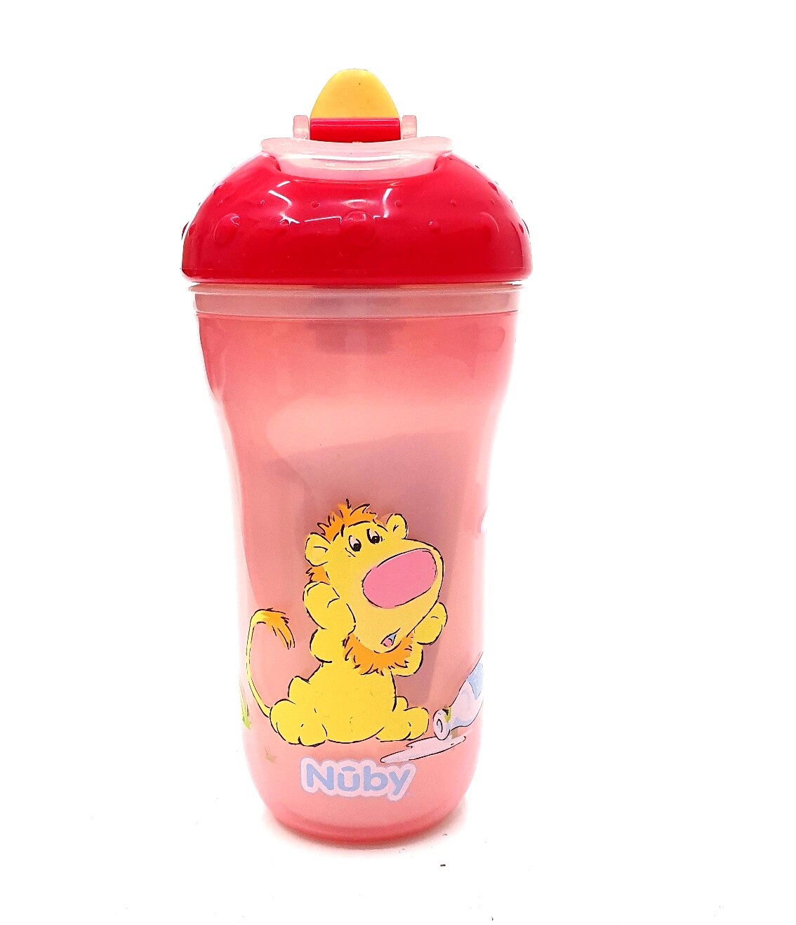 2 x Nuby No Spill Kids Insulated 270ml Soft Sipper Cup/Flip-It Drinking ...
