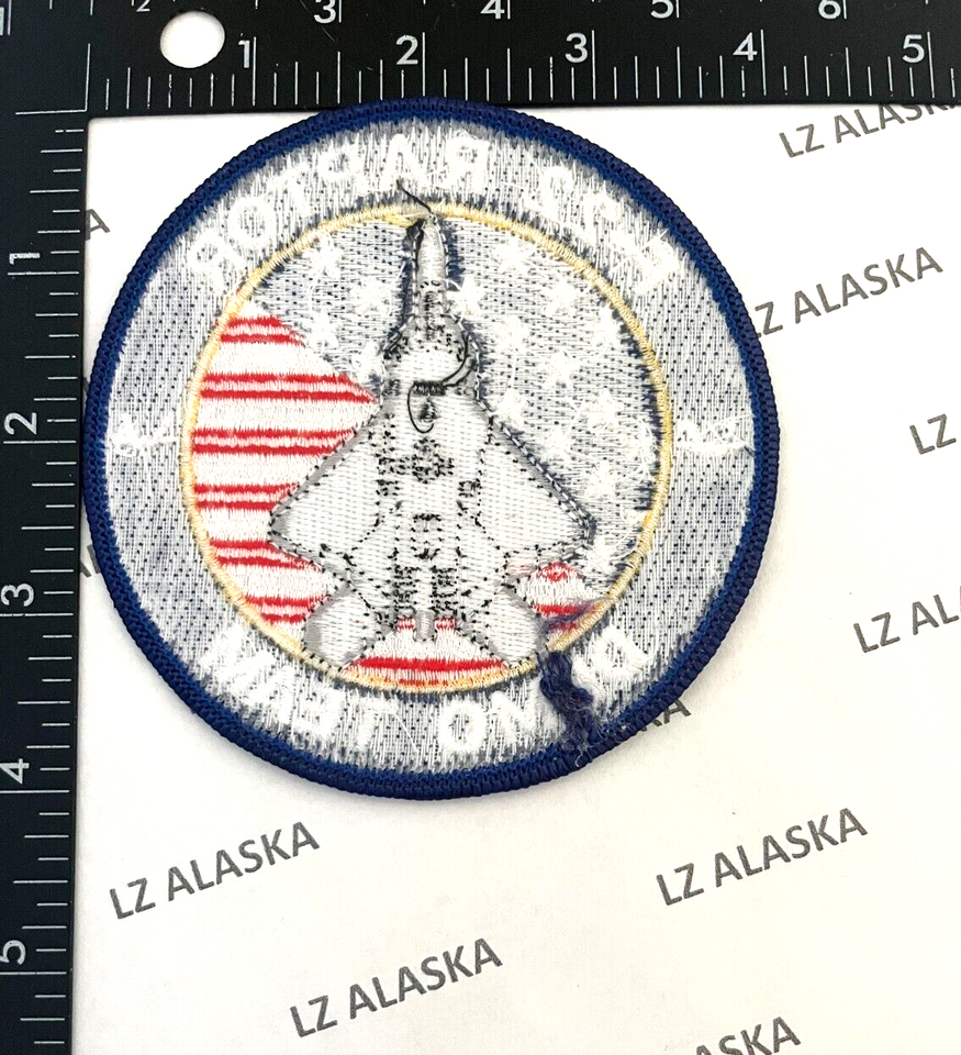 U.S. AIR FORCE F-22 RAPTOR DEMO TEAM RED, WHITE AND BLUE FLAG PATCH ...