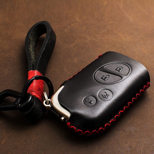 For Lexus RX350 ES350 IS250 GX460 LX570 Real Leather Car Key Fob Case ...