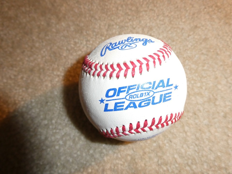 Unknown MLB Baseball Player Signed Rawlings Baseball | eBay
