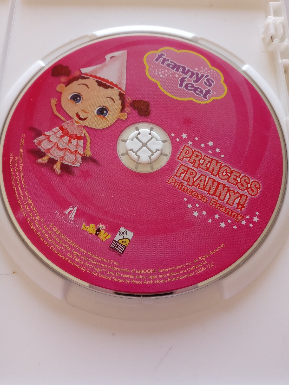 Frannys Feet: Princess Franny (DVD, 2009) 625828449307| eBay