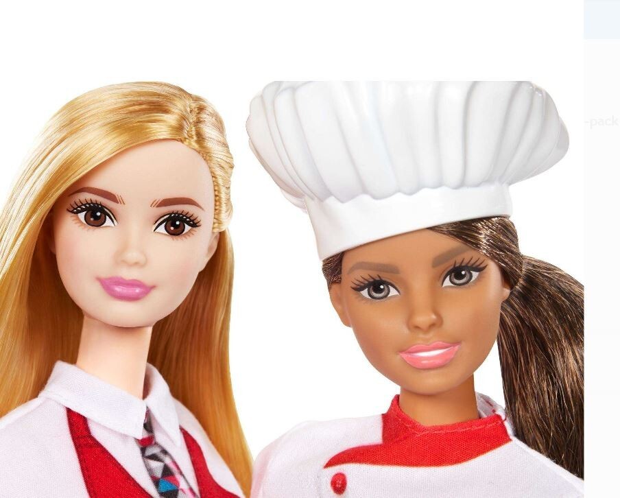 Barbie Career Chef & Waitress career Barbie I can be anyone free Extra ...