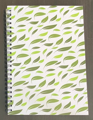Delightful Spring Leaves Notebook, Journal Spiral Lined Free Shipping ...