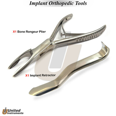 Orthopedic Bone Rongeur Leur Forceps Bone Cutter Dental Vets Tissue ...