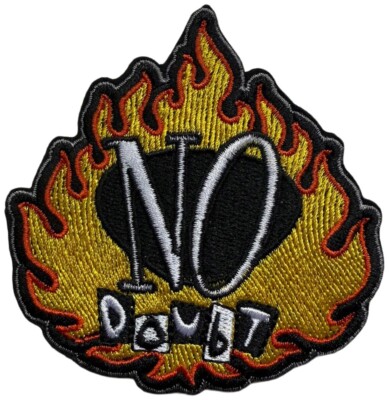 NO DOUBT - Flame - 7,5 x 7,4 cm - Patch - 170172 | eBay.de