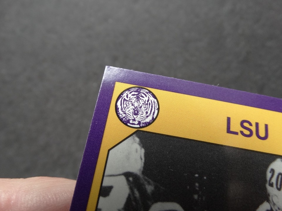 1990 Collegiate Collection LSU Tigers Football Complete Your Set U You ...