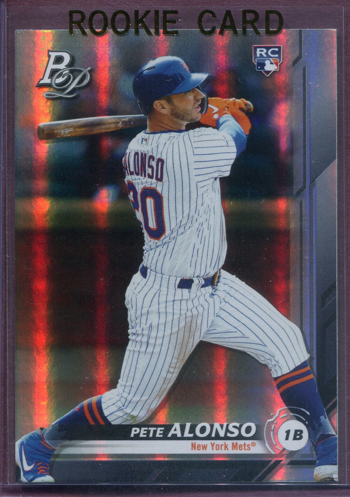 PETE ALONSO ~ 2019 Bowman Platinum Base Set Variations Rookie Card RC ...