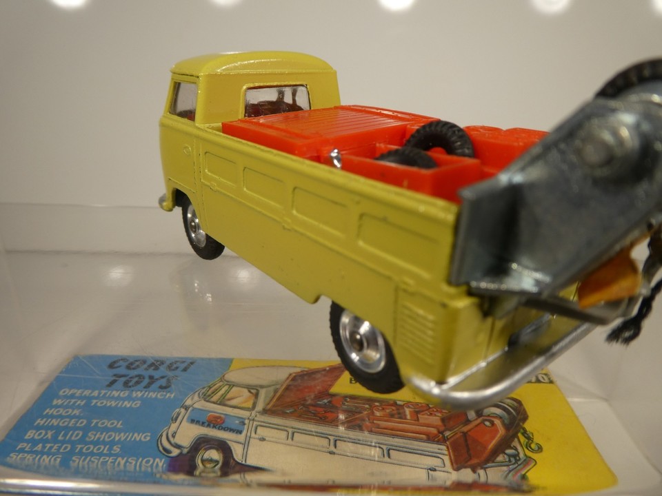 Corgi Toys 490 Volkswagen Breakdown Truck Vintage Boxed Original ...