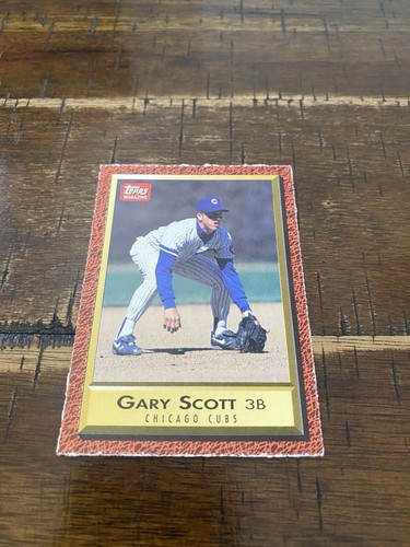 Gary Scott 1991 Topps Magazine Chicago Cubs #TM54 | eBay