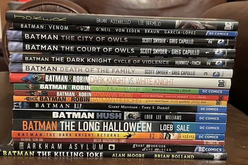 Batman Trade Paperbacks and Hardcovers Lot of 17 Various | eBay