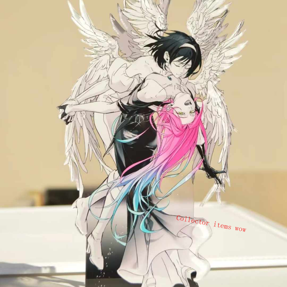 10cm Alien stage Sua Mizi Hug style Acrylic Figure Stand Table Decor ...