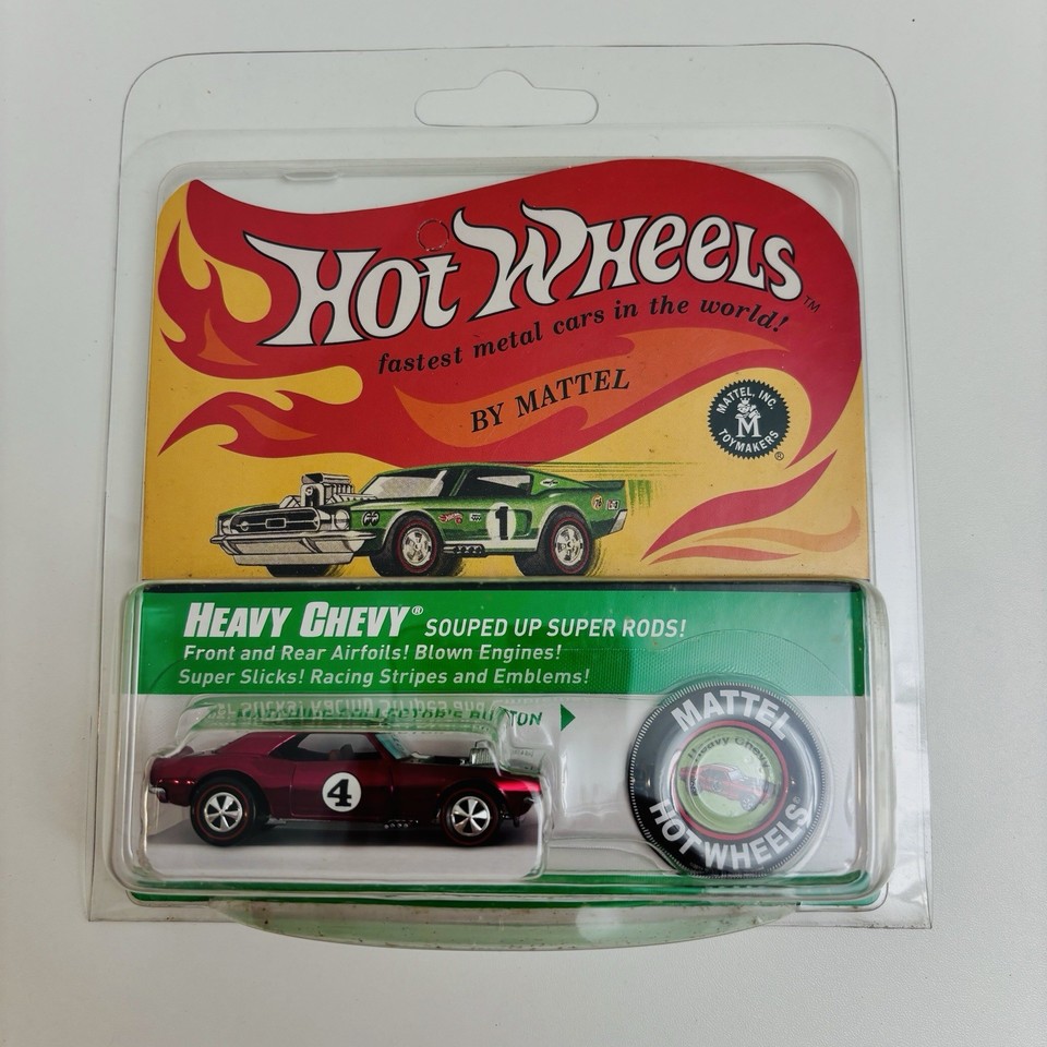 Hot Wheels RLC Heavy Chevy #2405 Of 5000 Redline 2016 w/ protector MINT ...