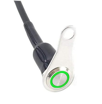 Stainless Steel LED Motorcycle Handlebar Switch Horn Kill Start Button ...