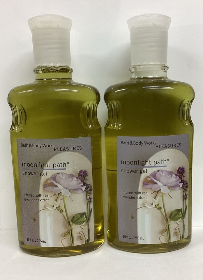 Bath & Body Works LOT OF 2 MOONLIGHT PATH SHOWER GEL 10oz AS PICTURED ...