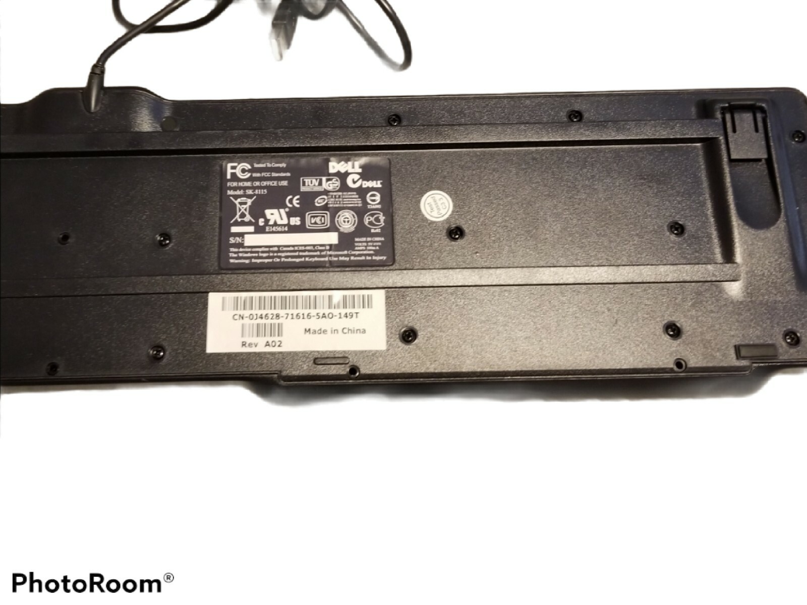 Dell Rt7d50 Sk-8115 US 104-key USB Wired PC Windows Desktop Slim ...