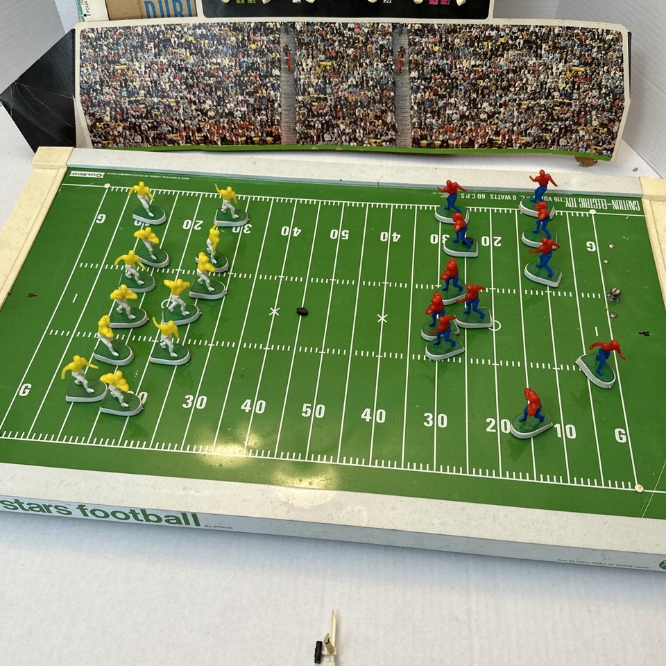 1973 Canadian Coleco Pro Stars Electric Action Football Game World Of ...