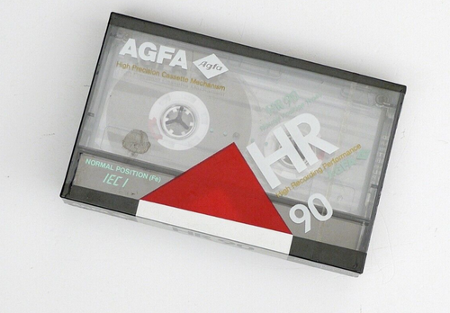 AGFA HR 90 Type I Normal Position MC Audio Cassette Tape neu/OVP/Sealed ...