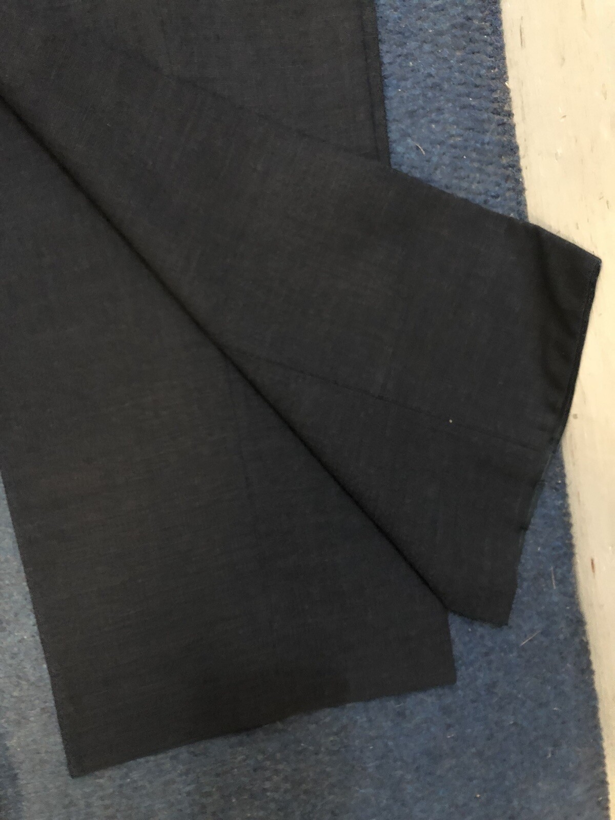 Odermark Dark Grey Double Breasted Suit 46 Inch Chest With 2 Pairs Of ...