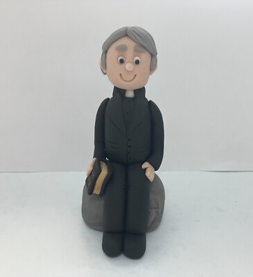 Handmade Edible Vicar, Priest, Flock, Cake Topper Decoration, Birthday ...