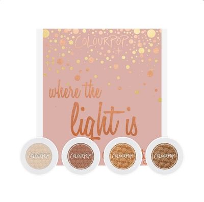 Colourpop Eyeshadow Quad Set in Where the Light is | eBay
