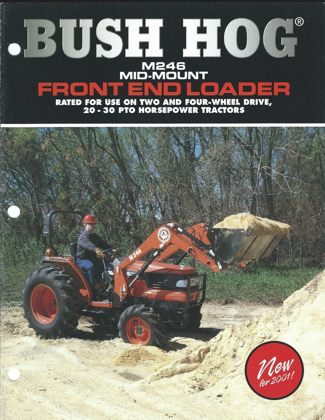 Farm Equipment Brochure - Bush Hog - M246 - Front End Loader - 2001 ...