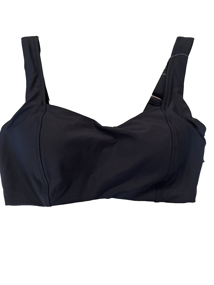 Calia Women's High Support Square Neck Swim Top, Black S | eBay