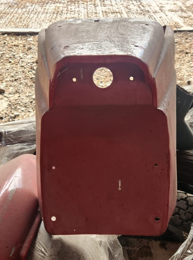 Ariel Leader 250 Tail Piece Section Rear No Rust Solid Barn Find 1960's ...