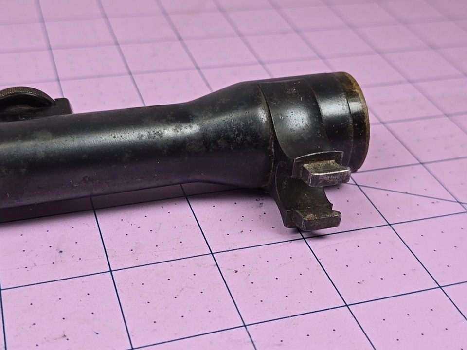 Antique Dr. W. Gerard "G" Steel Tube Rifle Scope with leather caps | eBay